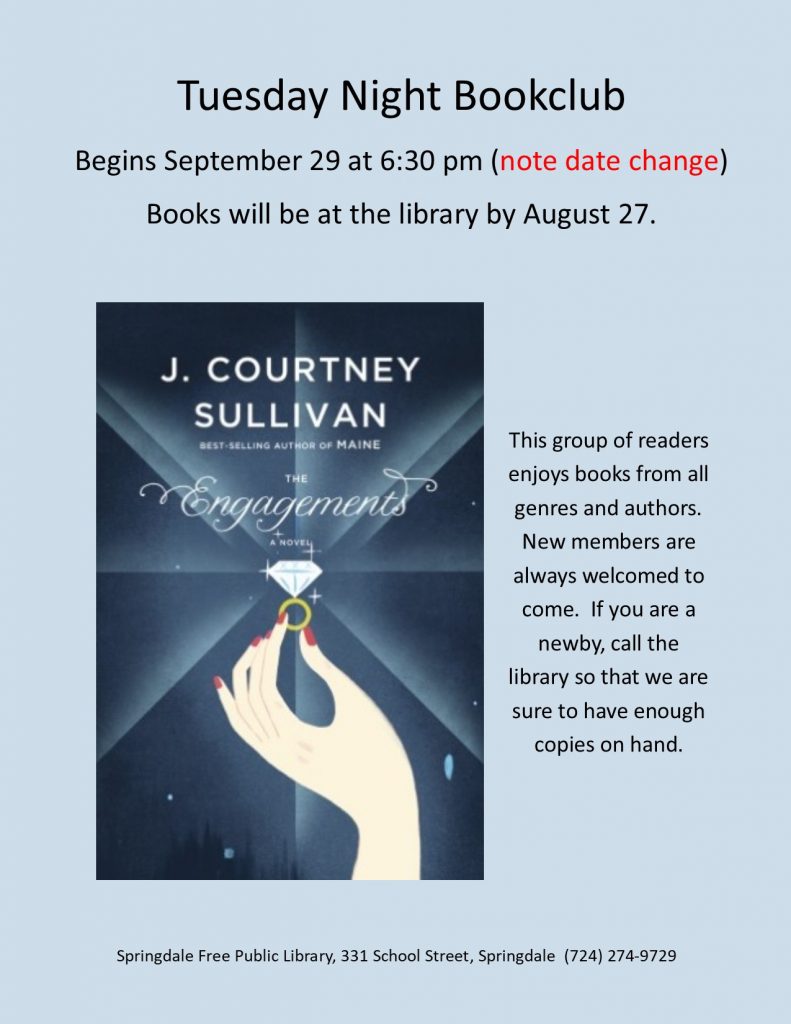 Springdale Free Public Library | 331 School Street Springdale PA 15144